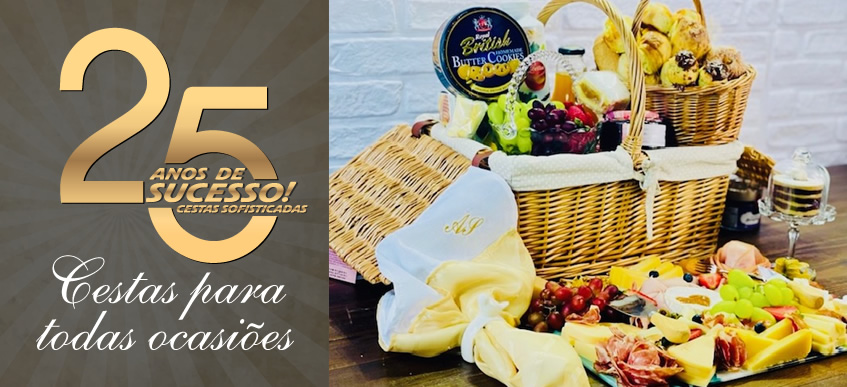 Cestas Sofisticadas-Cestas de café da manhã