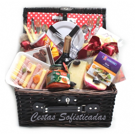 Cesta Piquenique. Cestas Sofisticadas