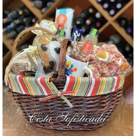 Cesta de Café da Manhã Beautiful II. Cestas Sofisticadas