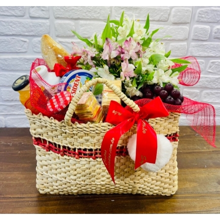 Cesta Café da Manhã Charme. Cestas Sofisticadas