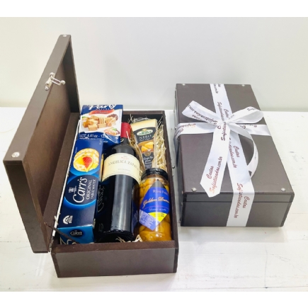 Kit Angélica Malbec. Cestas Sofisticadas