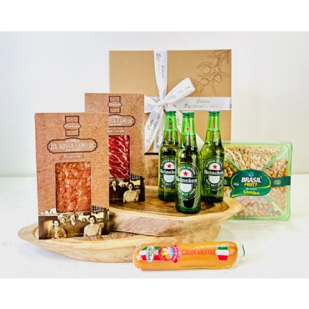 Kit Aperitivo Heineken II. Cestas Sofisticadas