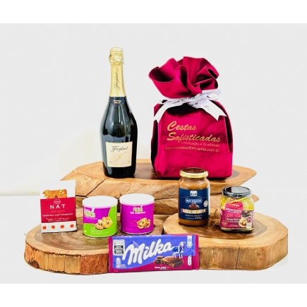 Cesta de Natal Fortaleza. Cestas Sofisticadas