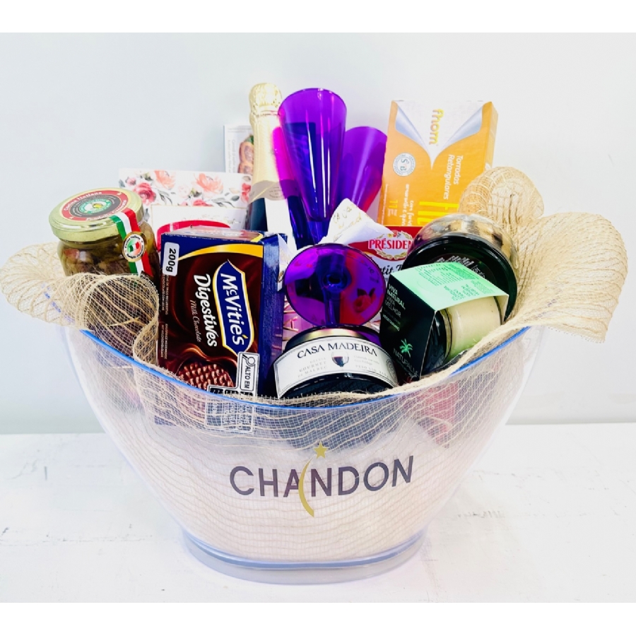 Cesta Chandon Festejar. Cestas Sofisticadas